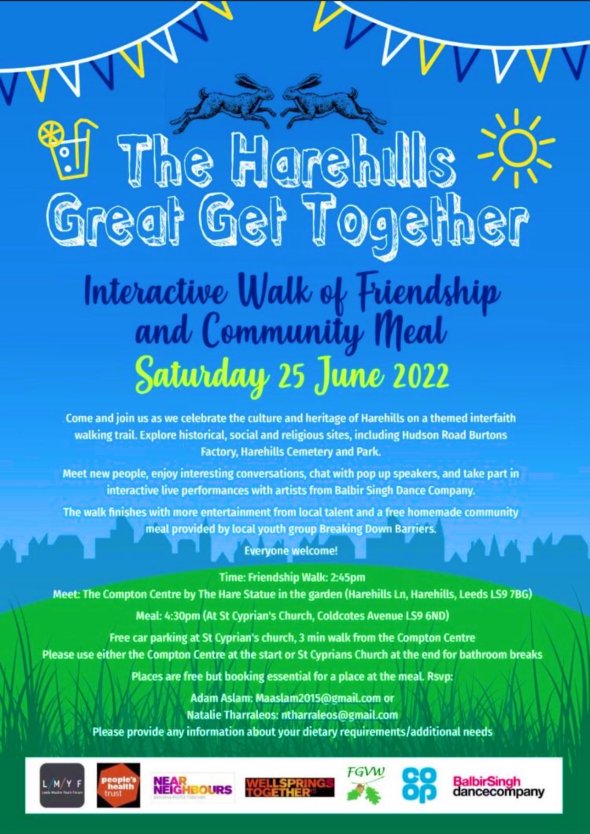Advent Day 13: The Great Get Together – Harehills ️ Love